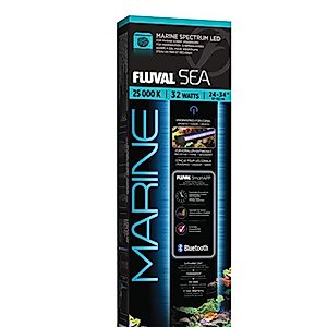 Fluval Sea Marine 3.0 LED Aquarium Lighting for Coral Growth, 32 Watts, 24-34 Inches