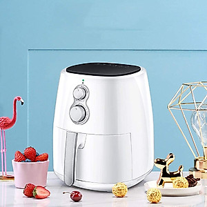 Air Fryer Household Oil Free Low Fat French Fries Machine, Large Capacity Electric Oven Fully Automatic, 4 Liter Large Capacity, Insulated Housing