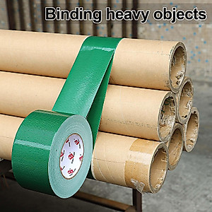 BOMEI PACK 3 Inch Green Duct Tape Waterproof,Heavy Duty,3 Inch x 60 Yards,9 Mil Industrial Grade Green Duct,No Residue,Strong,Flexible and All Weather,Professional for Indoor & Outdoor Use