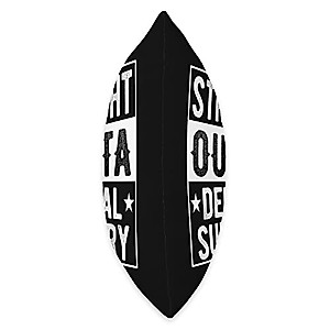 Straight Outta Dental Surgery Get Well Soon Straight Outta Dental Surgery Throw Pillow, 16x16, Multicolor