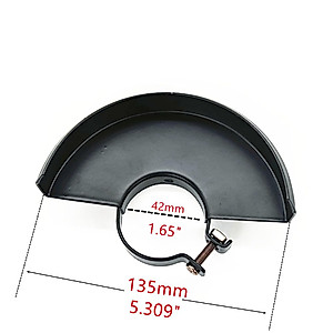 KIMGU Grinder Guard 5” 125mm replace for DEWALT BOSCH MAKITA XAG04T XAG04Z XAG09Z XAG11Z RYOBI METABO Angle Grinder