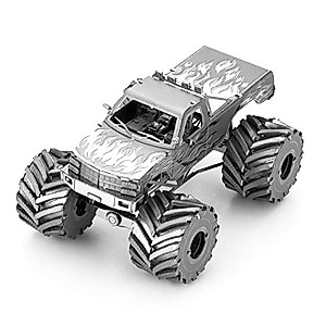 Fascinations Metal Earth Monster Truck 3D Metal Model Kit