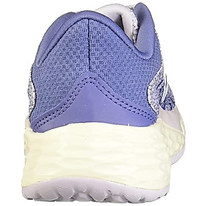 New Balance Women's Fresh Foam Evare V1 Running Shoe, Thistle/Magnetic Blue, 8