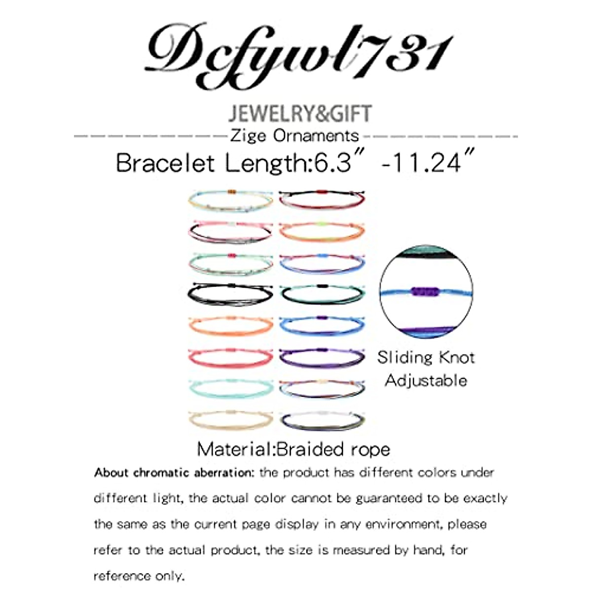 Dcfywl731 Surfer Wave Ankle Bracelets for Teen Girls String Cute Bracelet Anklets Boho Surfer Bracelets Anklets for Women Handmade Adjustable Waterproof Friendship Bracelets Anklets Pack