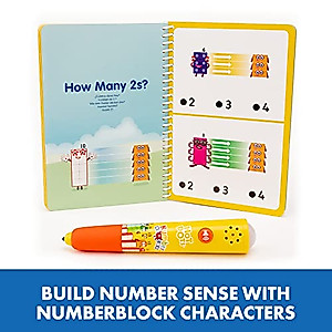 Educational Insights Hot Dots Numberblocks Workbook Numbers 11-20 with Interactive Pen, 60+ Activities, Easter Basket Stuffer for Kids Ages 5+