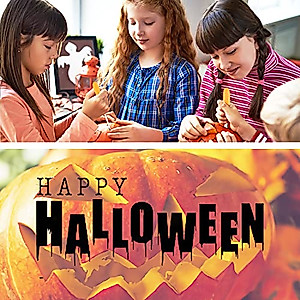 Halloween Pumpkin Carving Kit, 11pcs Professional Stainless Steel Carving Tools for Halloween with Carrying Case & 10 Templates Stencils for Halloween Decoration