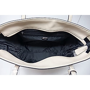 GUESS Women's Logo Embossed Floral Tote Bag Handbag