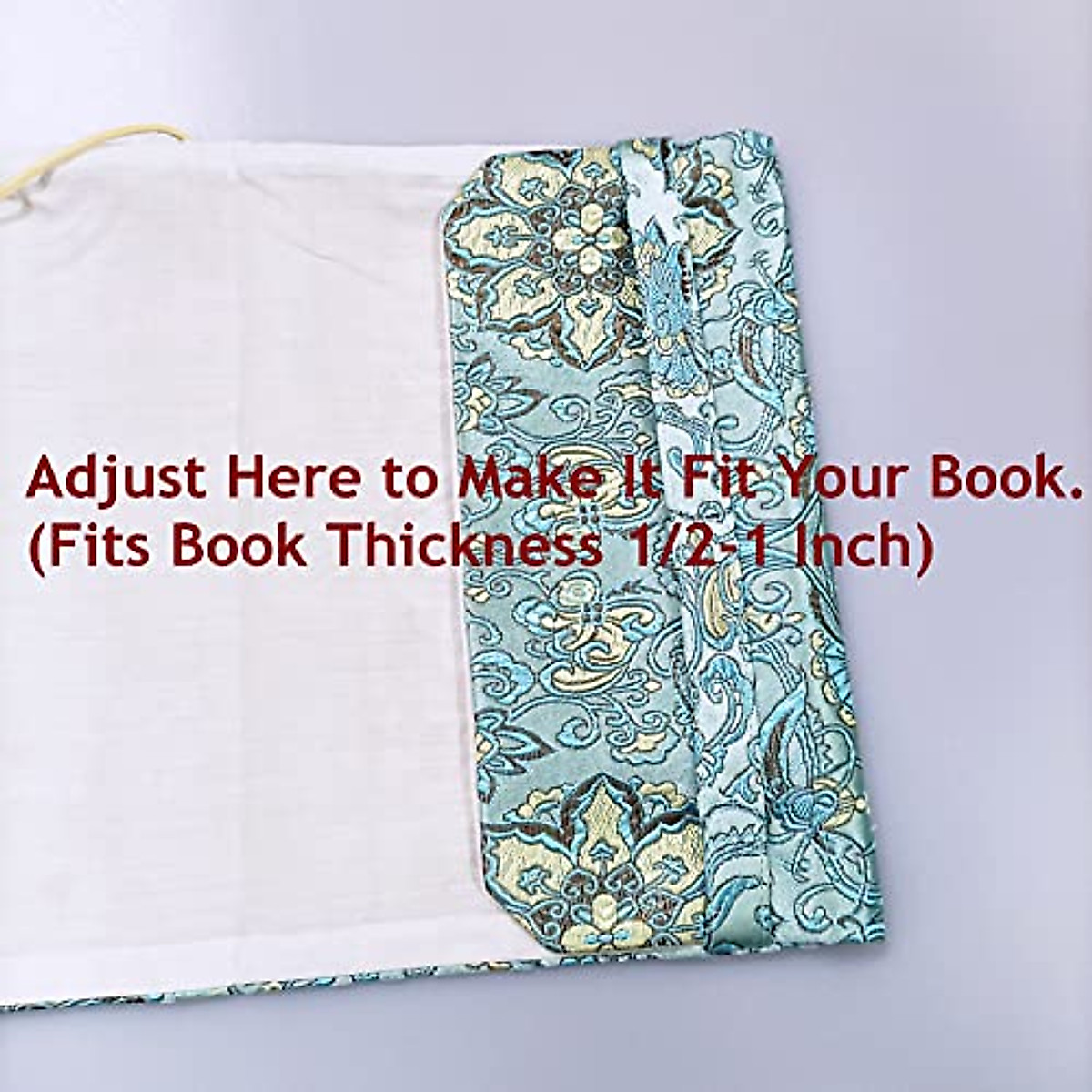 PUPUZAO Book Sleeve Cover ( Mysterious Totem )| Hard Books Cover A5(8-1/4''x 5-13/16'') for Paperback,Washable Fabric,Fits Thickness Adjustable