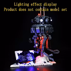 GEAMENT LED Light Kit Compatible with Imperial Probe Droid - Lighting Set for 75306 Building Model (Model Set Not Included)