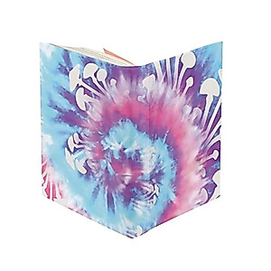 Flashideas Purple Mushroom Text Book Cover for Schoolbooks Extra Large Book Cover for Home Office School Reusing Book Covers Book Dust Jacket Covers for Workers Primary Schools