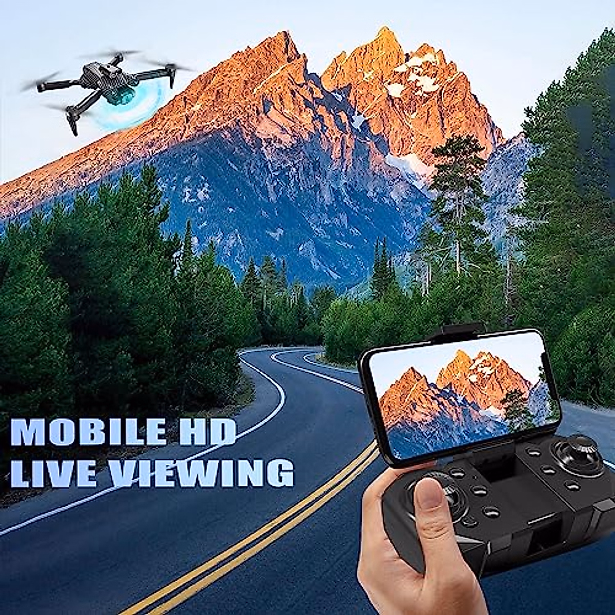 STEALTH BIRD 4K Drone for Adults Ultra Portable Lightweight Foldable High-end HD Drone