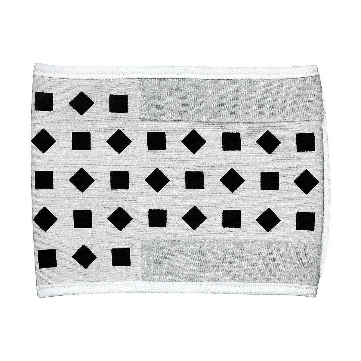 Nanit Breathing Wear Band – Works with Nanit Pro Baby Monitor to Track Breathing Motion Sensor-Free, Like Your Hand On Their Heart from Anywhere, 100% Cotton, Size Large, 3-24 Months, Pebble Grey