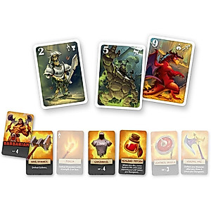 IELLO: Welcome to The Dungeon, Push-Your-Luck Elements, Disappearing Equipment, Strategy Board Game, 30 Minute Game Play, 2 to 4 Players, Ages 10 and Up