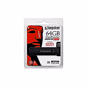 Kingston Digital 64GB USB 3.0 DT4000 G2 256 AES FIPS 140-2 Level 3 Encrypted (DT4000G2DM/64GB)