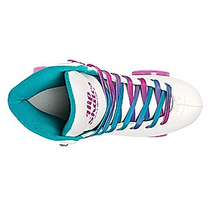 Rollerface HipSkates White, Women’s Outdoor Roller Skates