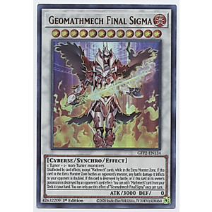 Geomathmech Final Sigma - GFP2-EN134 - Ultra Rare - 1st Edition