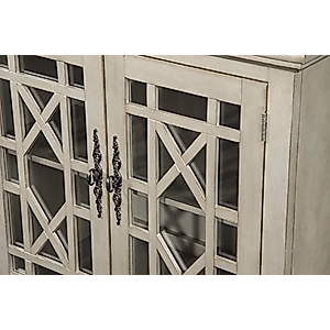 Martin Svensson Home Marche 63" TV Stand, Antique Silver