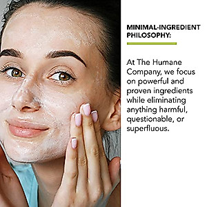 humane Regular-Strength Acne Wash - 5% Benzoyl Peroxide Acne Treatment for Face, Skin, Butt, Back and Body - 8 Fl Oz - Dermatologist-Tested Non-Foaming Cleanser - Vegan, Cruelty-Free