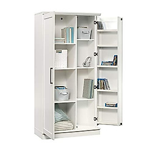 Sauder HomePlus Collection Storage Cabinet, Soft White finish
