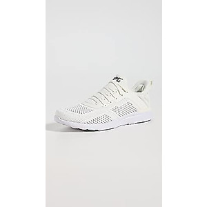 APL: Athletic Propulsion Labs Women's Techloom Tracer Sneakers, Ivory/Cement/White, 7 Medium US