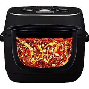 Zojirushi NW-JEC18BA Pressure Induction Heating (IH) Rice Cooker & Warmer, 10-Cup, Made in Japan