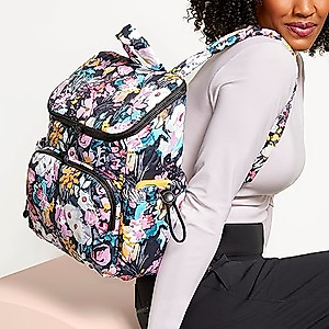 Vera Bradley Featherweight Backpack, Fresh-Cut Floral Lavender