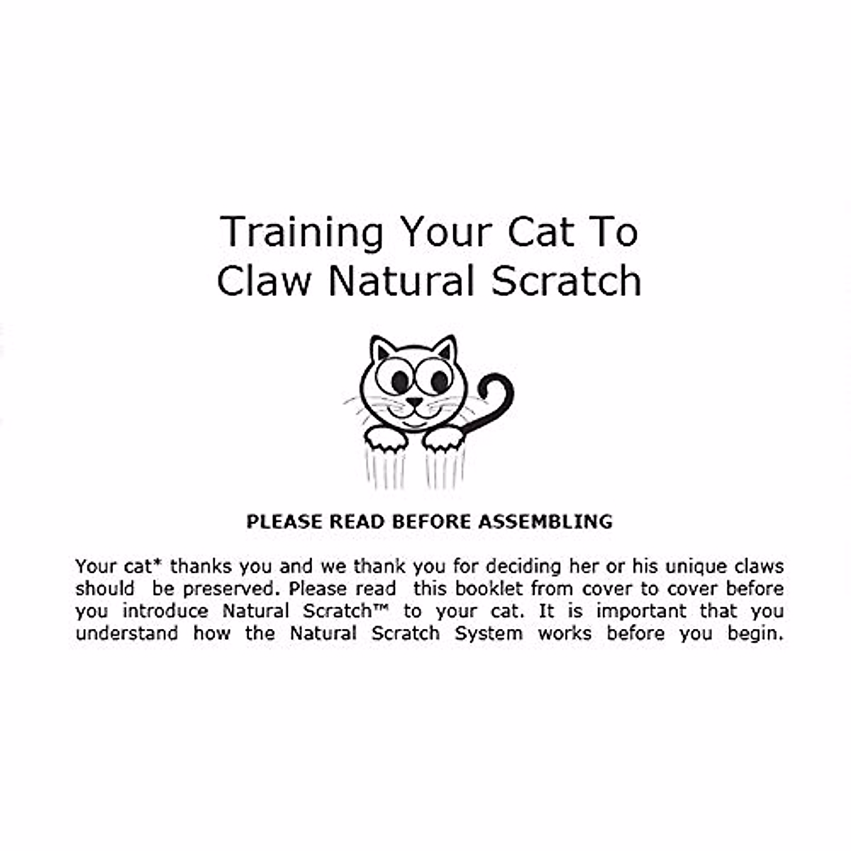 Natural Scratch Cat Scratching Post (Cedar, 32" Height)