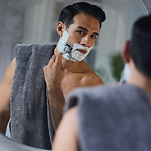 Edge Shaving Gel for Men, Extra Moisturizing with Vitamin E, (6 Pack) - Shave Gel For Men That Moisturizes, Protects and Soothes To Help Reduce Skin Irritation