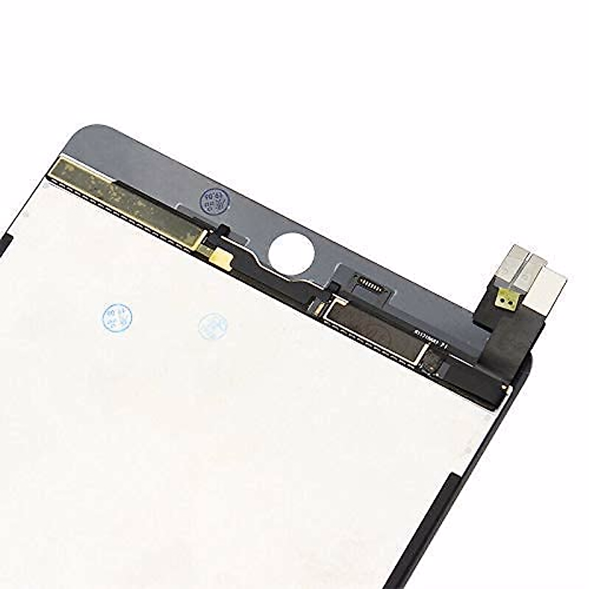 Repair Parts Plus for iPad Mini 5 (5th Gen) Screen Replacement LCD and Glass Touch Digitizer Premium Kit (7.9", A2126 | A2124 | A2133) + Sleep/Wake Sensor (Silver | Gold) + Adhesive - White