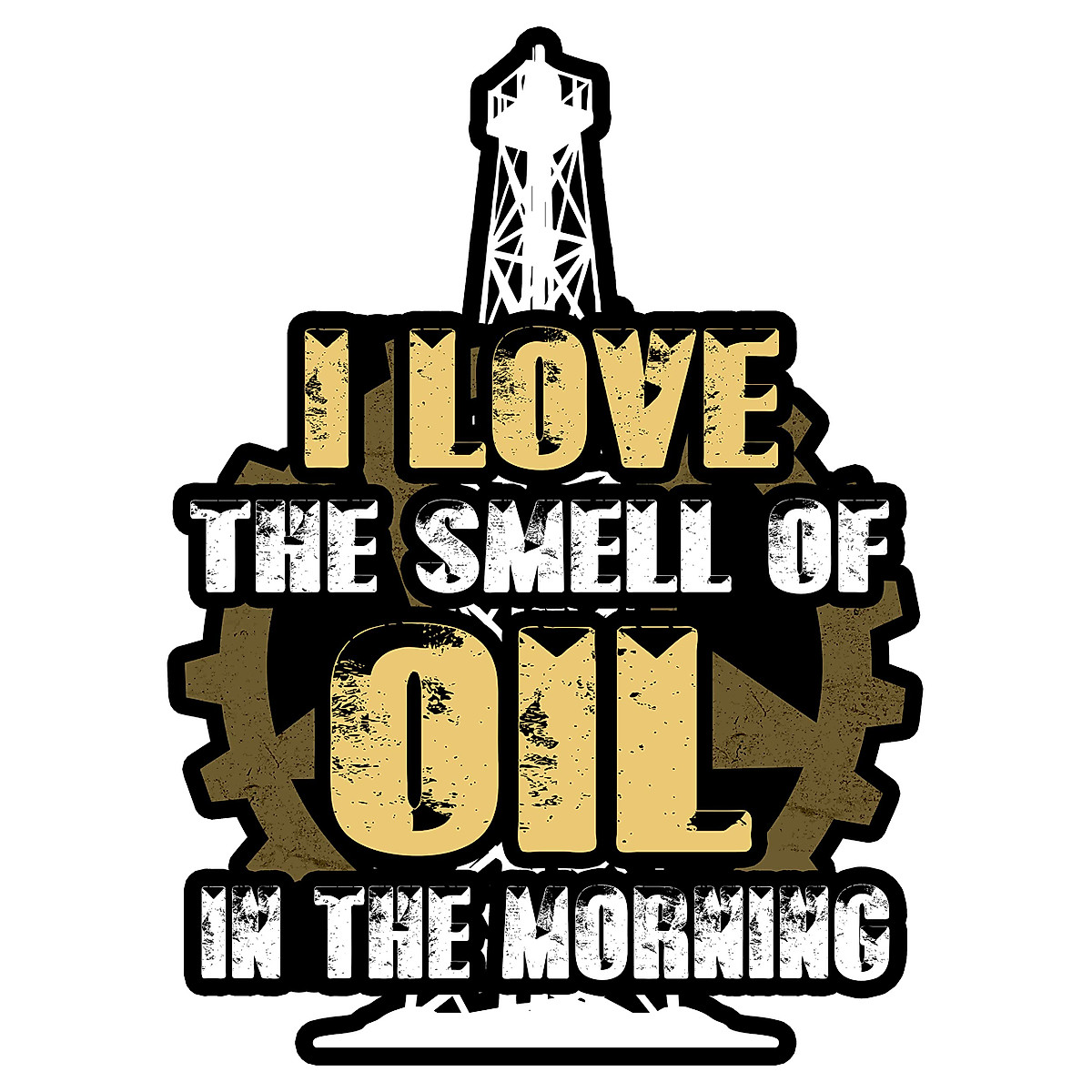 Kakembo Oilfield Hard Hat & Tool Box Vinyl Stickers – Stickers for Adults – Badass Oilfield Stickers Including, Drill Rig, Roughneck, FRAC, Oil Field Trash, Oil Rig and Rig Life