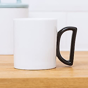 Thumbs Up UK Ceramic ICK Mug, 1 Count (Pack of 1), White