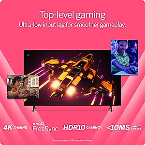VIZIO 55-Inch M-Series 4K QLED HDR Smart TV with Voice Remote, Dolby Vision, HDR10+, Alexa Compatibility, VRR with AMD FreeSync, M55Q6-J01, 2022 Model