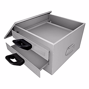 E-KEYWAY Top Open Chinese Rice Noodle Roll Food Steamer with Extra Tray Stainless Steel Square Tier/Layer Cooking Cuisine Guangdong Recipes Cookware (Tier-O2-L)