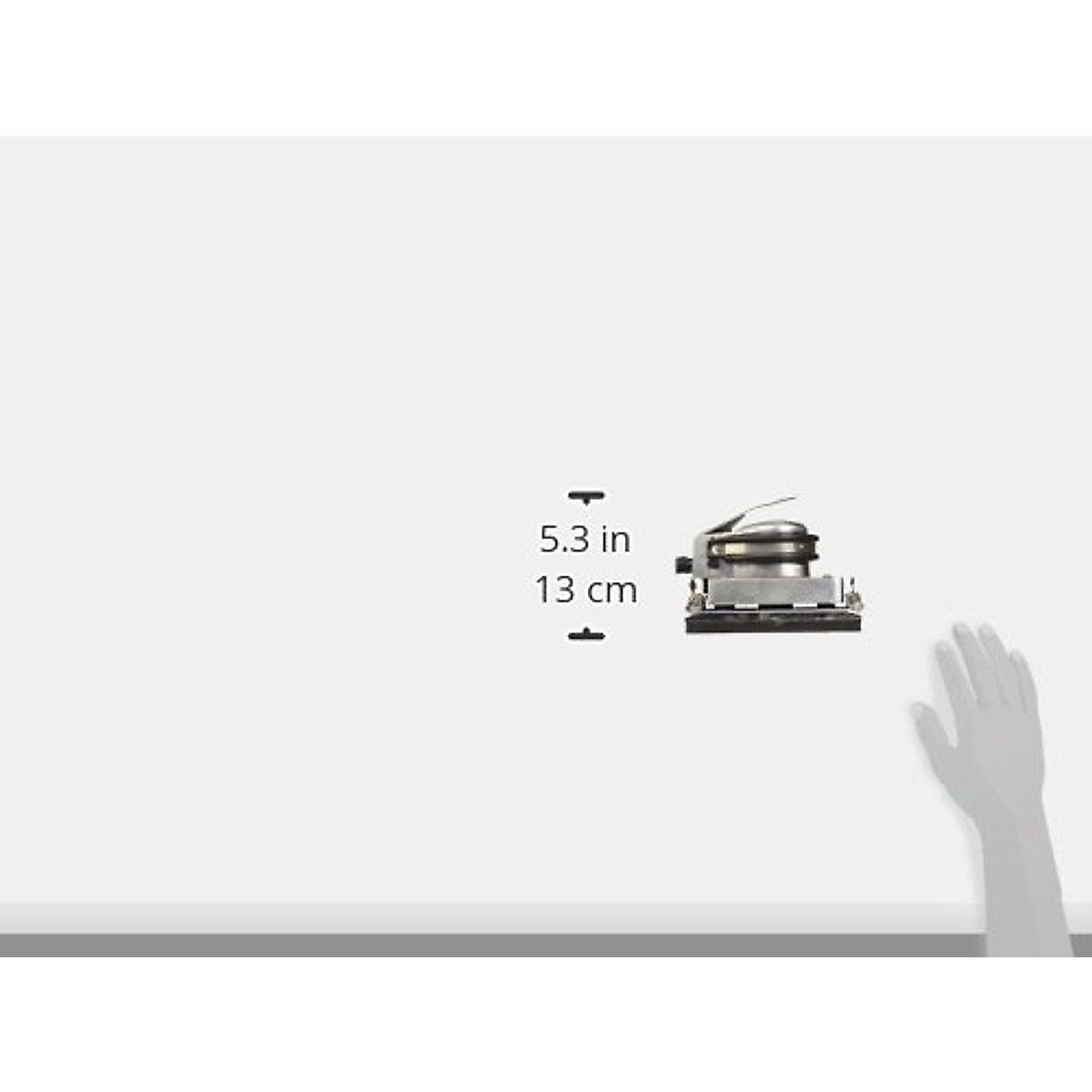 Performance Tool M569DB Jitterbug Air Sander - Professional-Grade Pneumatic Sanding Tool for Quick and Efficient Surface Preparation