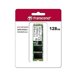 Transcend 128GB SATA III 6GB/s MTS830S M.2 2280 Solid State Drive - TS128GMTS830S