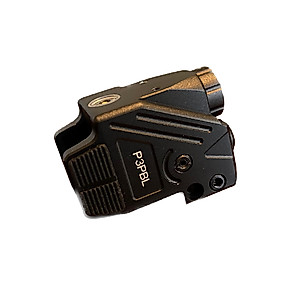 HiLight P3PBL Blue & Purple Laser Light Combo for Handgun 500 Lumens, 3in1 Gun Beam, Compact Laser with Rechargeable Battery, Hard Anodized Aluminum, Blue and Purple Glock Beam for Gun