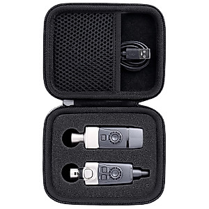 co2CREA Hard Case Compatible with Xvive U3 U3C Wireless Microphone System XLR Transmitter and Receiver