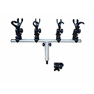 Brocraft Crappie Rod Holder for Pontoon Boat/ Pontoon Boat Rod Holder System/ Square Rail Mount Rod Holder System