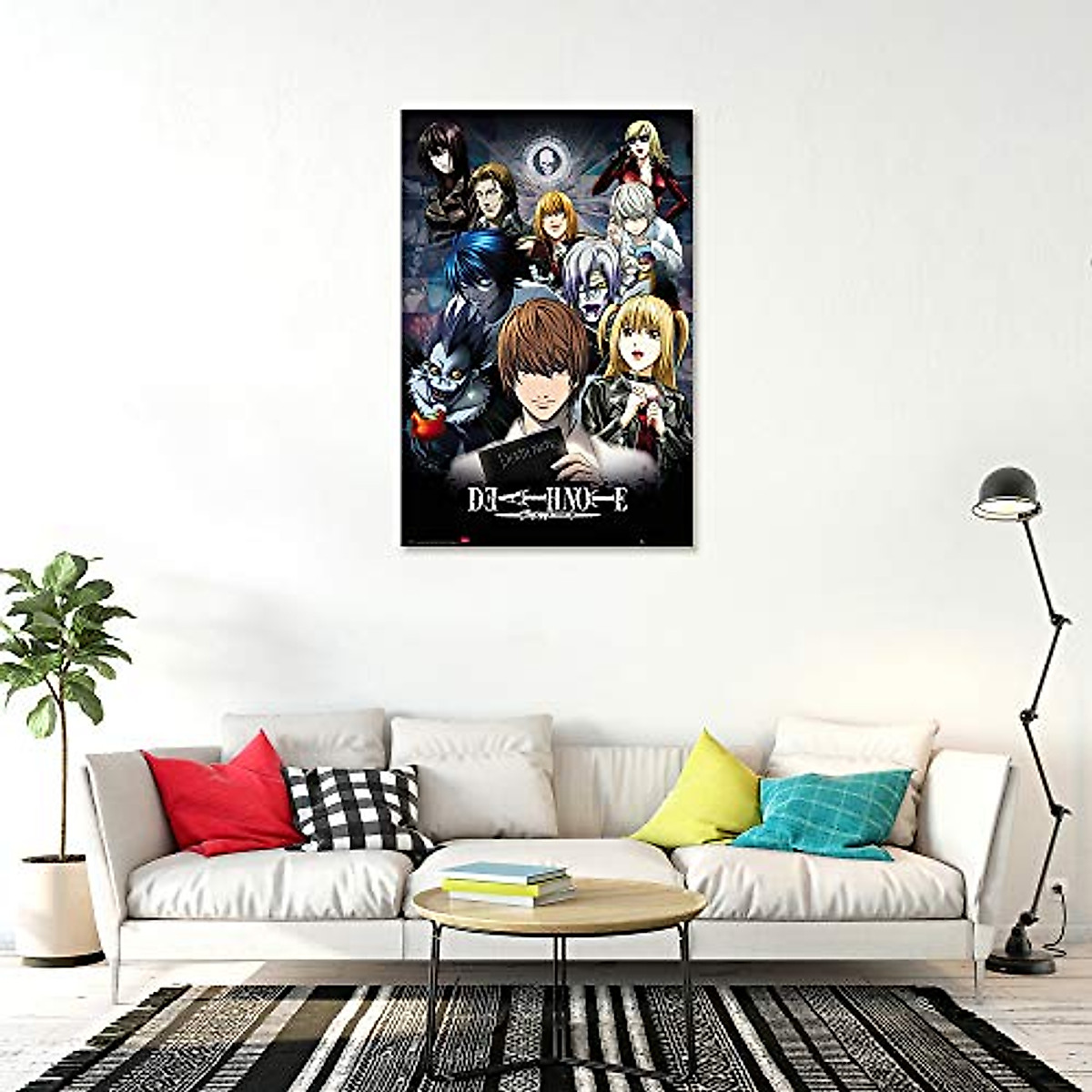 POSTER STOP ONLINE Death Note - Manga/Anime TV Show Poster/Print (Character Collage) (Size 24" x 36")