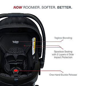 Britax B-Free & B-Safe Gen2 Flexfit Travel System, Midnight