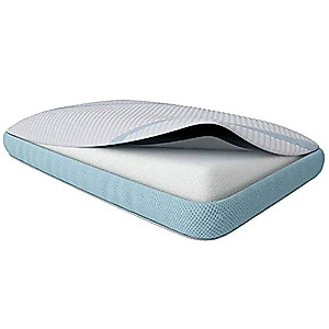 Tempur-Pedic Memory Foam TEMPUR-Adapt ProHi + Cooling-Queen Pillow, white