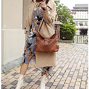 MKF Collection Shoulder Bag for Women, Handbag Purse Top-Handle Hobo Bag