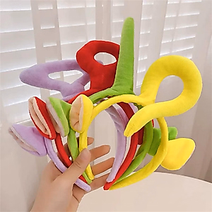 JAMBHALA 4PCS Cute Headwear 3D Hairpin Hairband Hair Accessories for Kids Halloween Party Decorations (4PCS)