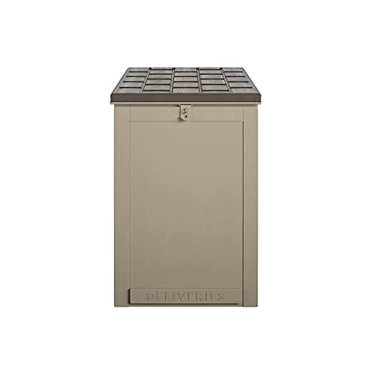 Cosco Outdoor LIving BoxGuard®, Large Lockable Package Delivery and Storage Box, 6.3 cubic feet, Tan