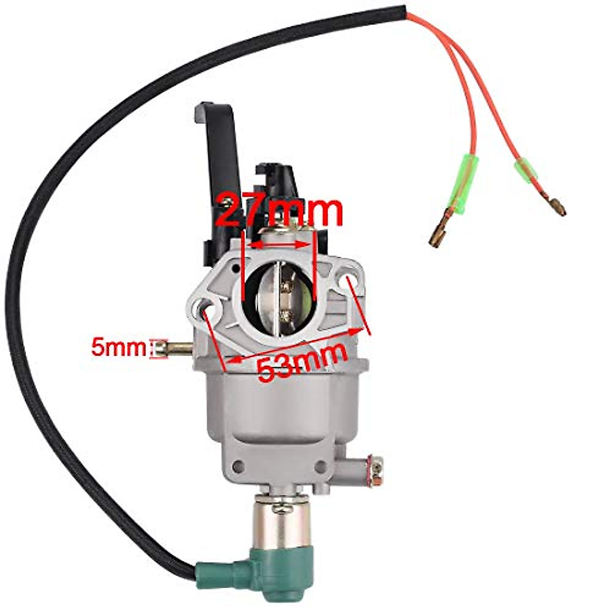 HIPA GP5500 Carburetor for Generac GP5000 GP5500 GP6500 GP6500E 5KW 5.5KW 6.5KW 389cc Generator 0G8442A111 Carb with Maintenance Kit