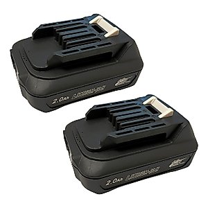 TF-POWER 2 Pieces Replace Battery for BL1021B 12v 2ah for Makita BL1021B 197396-9 HP333D HP333DZ HP332DSAE HP333DSAE DF031D DF331D DF331DZ MP100DZ