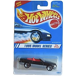 Hot Wheels Mercedes SL, 1995 Model Series 2/12 [Silver/Black]
