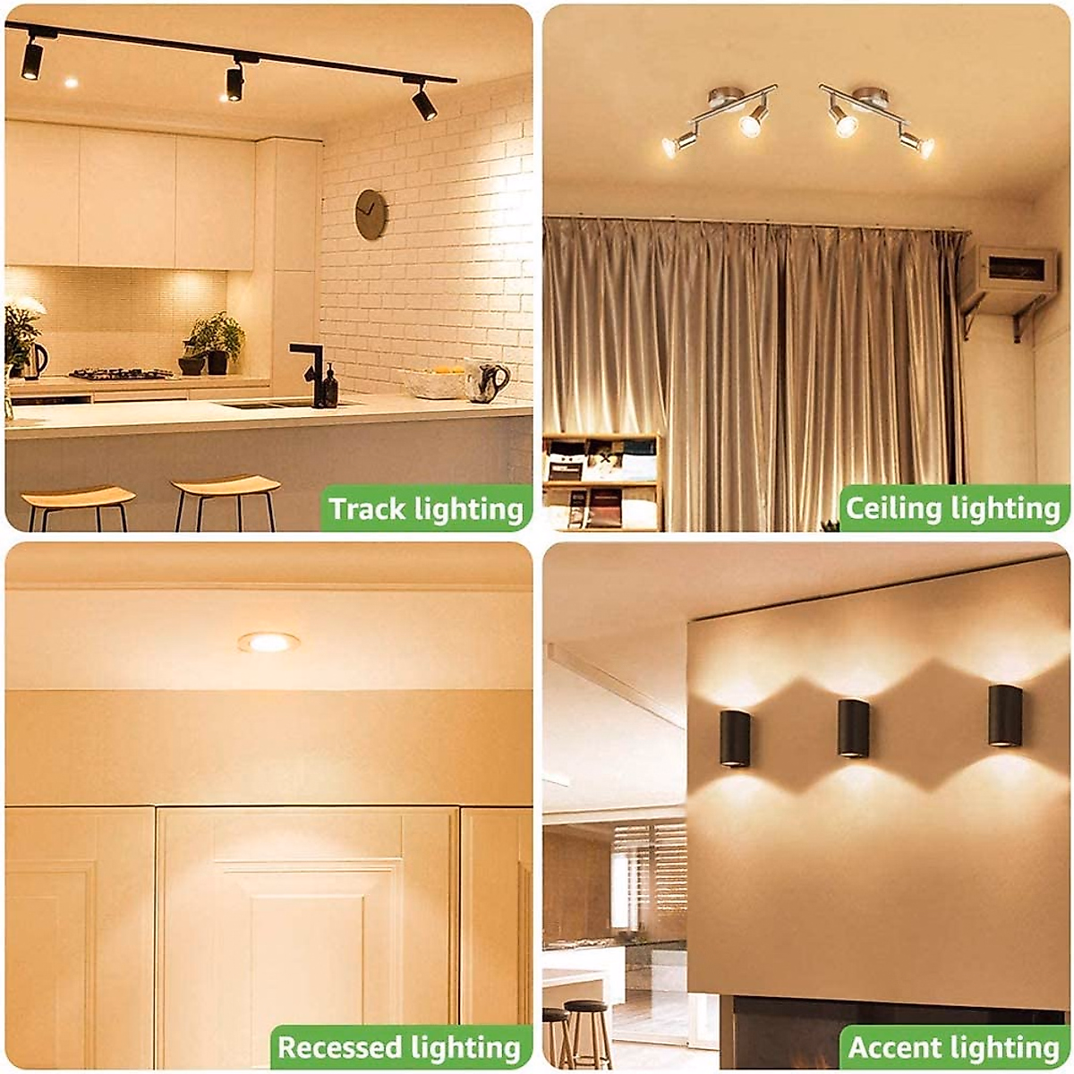 NP5 gu10 120v 25w Bulb Candle Warmer, 6pcs gu10+c 120v 25w Halogen Light Bulbs with Glass Cover, gu10 Bulb Dimmable & Warm White, MR16 GU10 Base for Candle Warmer Light Bulbs, Track Light Bulbs