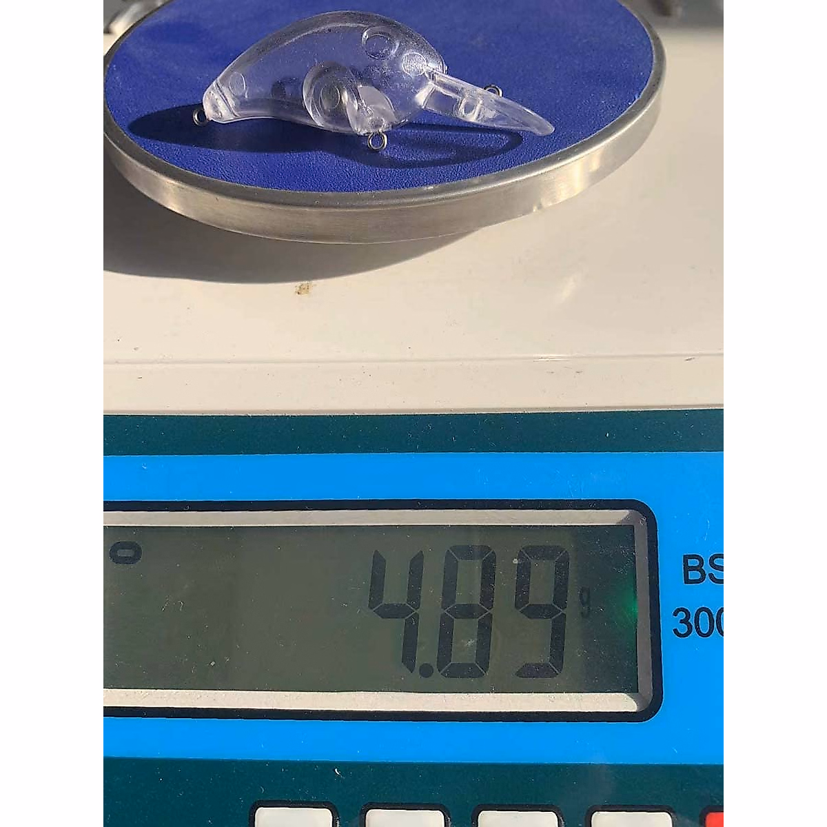 10PCS Unpainted Lure Blanks 4.89g 6.2cm with Free 5mm Eye Crankbait Simulation Blank Body Clear Hard Baits Trout Salmon Minnow Lure Popper Lures Topwater Freshwater 8420