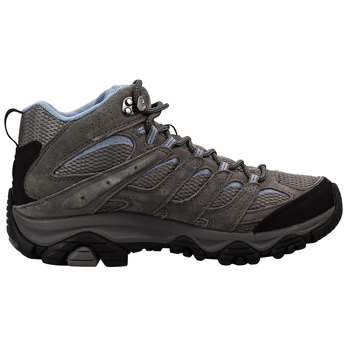 Merrell Women's Moab 3 Mid Waterproof Hiking Boot, Granite, 8.5